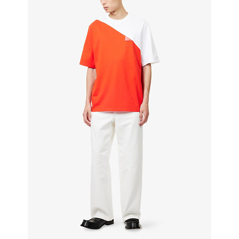LOEWE brand-patch cotton t-shirt xxl